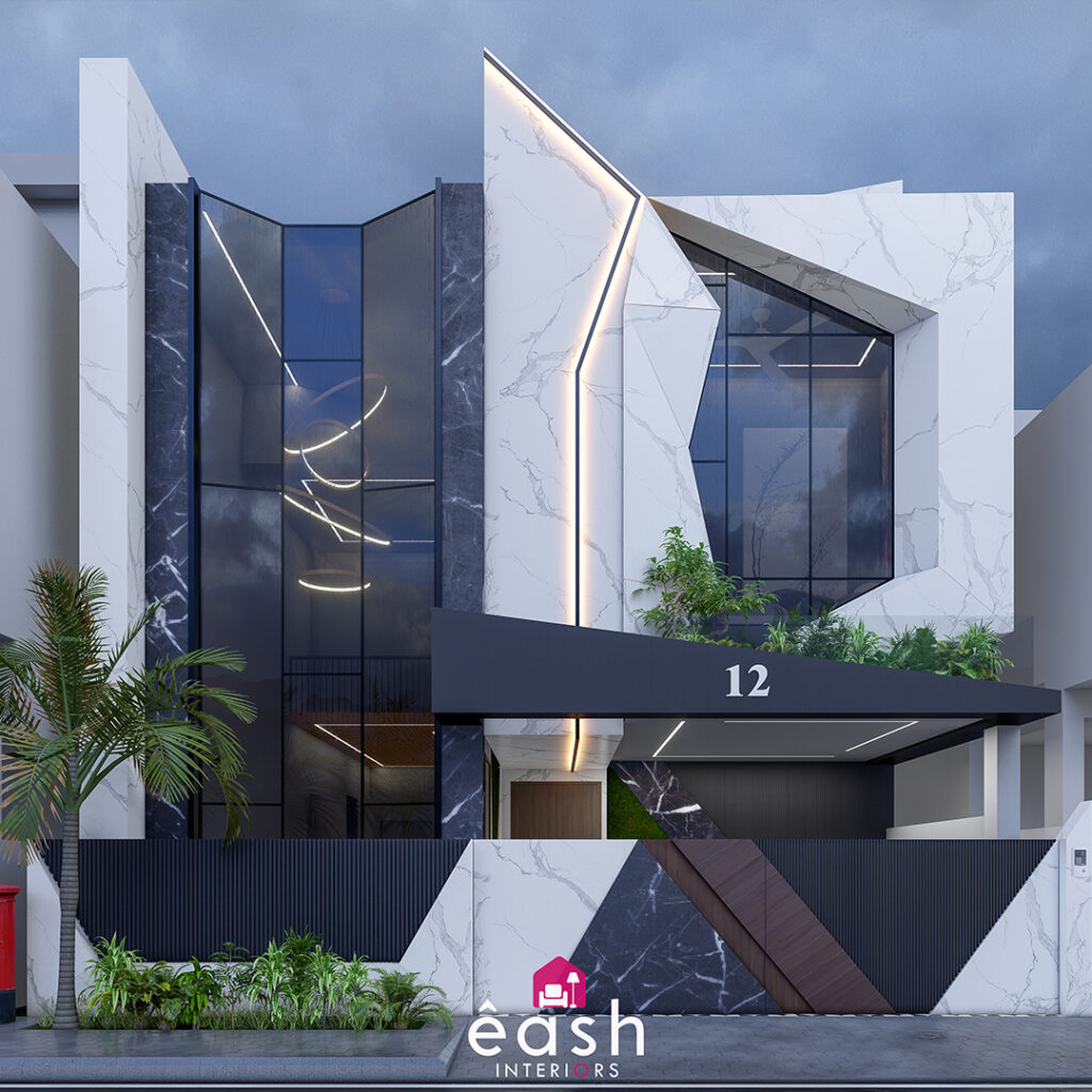Mr. Khizar’s House Exterior Design | eash Interiors